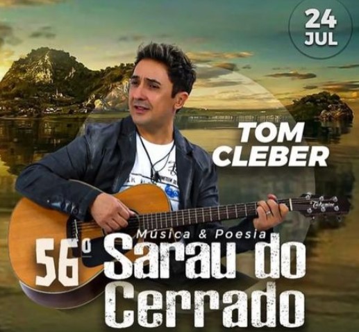 Cantor Tom Cleber se apresenta no 56º Sarau do Cerrado em Araguatins ...